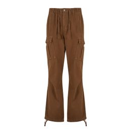 2Y STUDIOS Herren Cargohose "2Y Studios Lunas 2-Pocket Cargo Pants", braun, Gr. 29, unifarben, 100% Baumwolle, Hosen