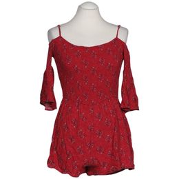 Hollister Overall oder Jumpsuit Damen Gr&ouml;&szlig;e S Second Hand rot