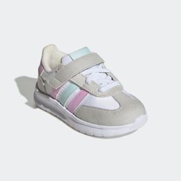 Sneaker "RUN 70S 2.0 KIDS", adidas Sportswear, Gr. 21, weiß, Synthetik, Textil, Schuhe, für Kinder
