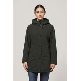 Only Damen Parka "ONLOLIVIA LIFE PARKA COAT CS OTW"peat, Gr. M, unifarben, Web, Obermaterial: 100% Polyester, Jacken