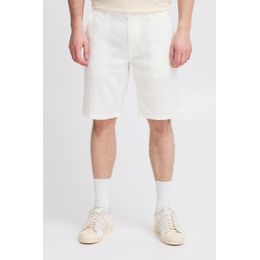 Blend Herren Shorts "BHBILLY Shorts"snow wei&szlig;, Basic, Gr. XXL, unifarben, 55% Leinen, 45% Viskose, Hosen, Casual Shorts aus Leinenmix