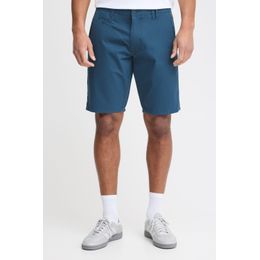 Blend Herren Chinoshorts "BHSasuke", blau, Gr. XXL, unifarben, Web, 100% Baumwolle, Hosen, Chino Shorts mit knöpfbarer Zusatztasche