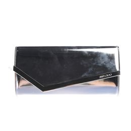 Jimmy Choo Clutch Damen Gr&ouml;&szlig;e One Size Second Hand silber