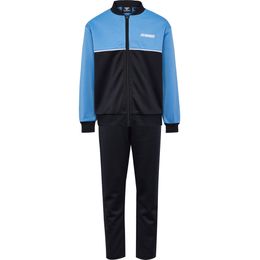 Hummel Jungen Trainingsanzug "hmlDALLAS TRACKSUIT"lichen blau, Gr. 176, Obermaterial: 100% Polyester, Sportanz&uuml;ge, f&uuml;r Kinder