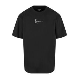 Karl Kani Herren Kurzarmshirt "Karl Kani Herren KKMQ12001 SMALL SIGNATURE TEE BLK"schwarz, Gr. M, bedruckt, 100% Baumwolle, Shirts