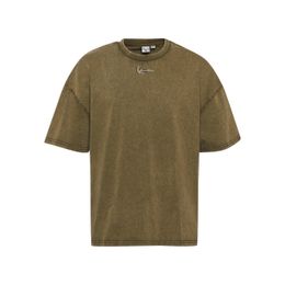 Karl Kani Damen T-Shirt "Karl Kani Herren"schwarz olive, Gr. XXL, 100% Baumwolle, Shirts
