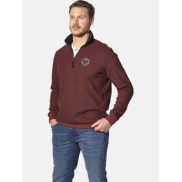 Jan Vanderstorm Herren Sweatshirt "Sweatshirt MARKWARD", rot, Casual, Gr. XL, Obermaterial: 100% Baumwolle CO., Sweatshirts