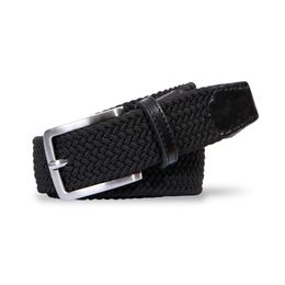 MEYER Herren Stretchg&uuml;rtel "G&uuml;rtel", schwarz, Gr. 110, bedruckt, Materialmix, G&uuml;rtel, im farbenfrohen Design