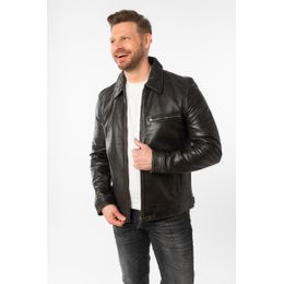 Mauritius Herren Lederjacke "MMBerink", braun, Gr. 4XL, unifarben, Obermaterial: 100% Schafsleder. Futter: 100% Baumwolle. &Auml;rmelfutter: 100%