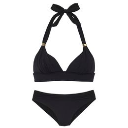 Lascana Bikini female Black size 44
