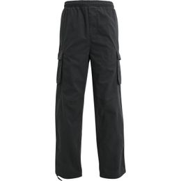 Cargohose DEF "DEF DEF Empire Cargopants", Herren, Gr. M, US-Größen, anthrazit, 100% Baumwolle, unifarben, normal, Hosen Cargohose
