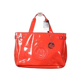 Armani Jeans Handtasche gross Damen Gr&ouml;&szlig;e One Size Second Hand rot