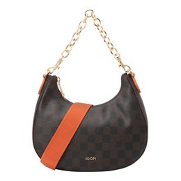 JOOP! Schultertasche 'Annina' Damen Gr&ouml;&szlig;e 1 braun / orange / schwarz