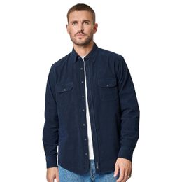 Casamoda Damen Langarmhemd "Casamoda Freizeithemd uni"dunkelblau, Gr. XL, unifarben, 100% Baumwolle, Hemden