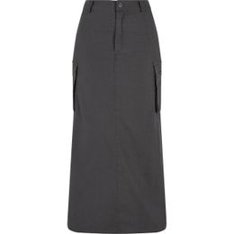 Karl Kani Damen Sommerrock "Karl Kani Karl Kani Signature Long Cargo Skirt"schwarz, Gr. S, unifarben, 98% Baumwolle, 2% Elasthan, Röcke