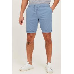 Chinoshorts Blend "BHGrego", Herren, Gr. L, US-Gr&ouml;&szlig;en, blau (faded denim), Web, 98% Baumwolle, 2% Elasthan, regular fit kurz, Hosen Chinoshorts, Chino Shorts mit elastischem Bund und Kordeln