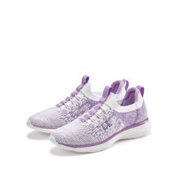 Lascana Damen Sneaker "Slipper, Halbschuh", Gr. 35, lila, Obermaterial: 100% Textilmaterial. Decksohle: 100% Textilmaterial. Futter: 100%