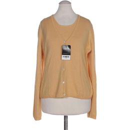 ALLUDE Strickjacke Damen Gr&ouml;&szlig;e M Second Hand orange