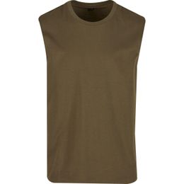 Brandit Damen Tanktop "Brandit Brandit T-Shirt sleeveless"olive, Gr. 5XL, unifarben, 100% Baumwolle, Tops