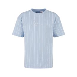 Karl Kani M&auml;dchen T-Shirt "Karl Kani Small Signature Essential Tee Junior"blau, Gr. 122, bedruckt, 100% Baumwolle, Shirts