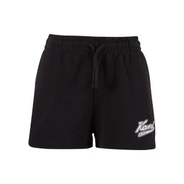 Karl Kani Damen Shorts "Karl Kani Varsity Mini Shorts"schwarz, Gr. L, 65% Baumwolle, 35% Polyester, Hosen