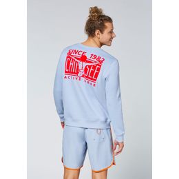 Chiemsee Herren Sweatshirt, blau, Gr. S, 60% Baumwolle, 40% Polyester, Sweatshirts