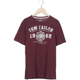 Tom Tailor T-Shirt Herren Gr&ouml;&szlig;e S Second Hand bordeaux