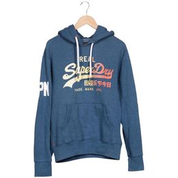 Superdry Kapuzenpullover Herren Größe M Second Hand blau