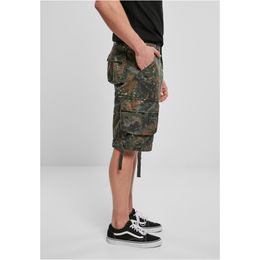 Brandit Herren Stoffhose "Brandit Herren Urban Legend Cargo Shorts"flecktarn, Gr. 6XL, 65% Polyester, 35% Baumwolle, Hosen