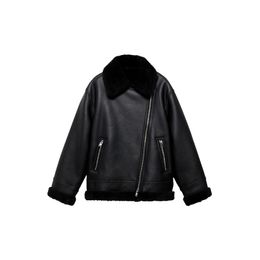 Mango Winter Jacket 'Adri' female Black size XXL