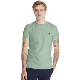 Timberland Herren T-Shirt "DUNSTAN RIVER Short Sleeve Tee", grün, Gr. XXL, Single Jersey, Obermaterial: 100% Baumwolle, Shirts