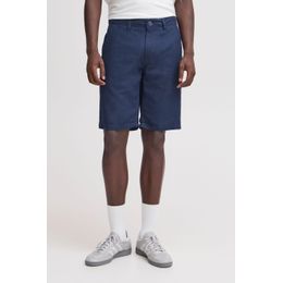 Blend Herren Shorts "BHBILLY Shorts", blau, Basic, Gr. S, unifarben, 55% Leinen, 45% Viskose, Hosen, Casual Shorts aus Leinenmix