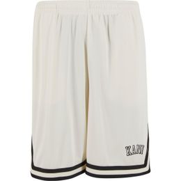 Karl Kani Herren Shorts "Karl Kani College Basketball Short"beige, Gr. XXL, 100% Polyester, Hosen