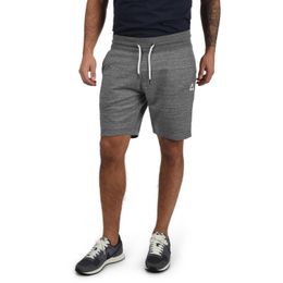 Blend Herren Shorts "BHHenno"pewter mix, Gr. L, Sweatware, 60% Baumwolle, 40% Polyester, Hosen, Kurze Hose mit Gummi-Patch