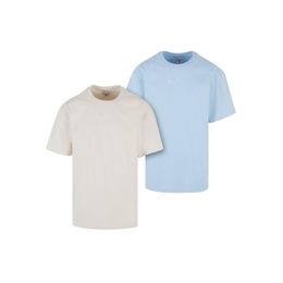 Karl Kani Damen T-Shirt "Karl Kani Herren"light blau, sanftes weiß, Gr. M, 100% Baumwolle, Shirts