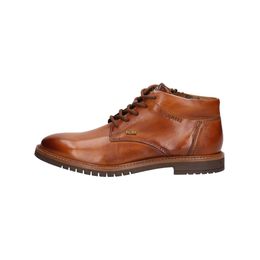 Bugatti Herren Schn&uuml;rschuh "Bugatti Stiefelette Nappaleder", Gr. 46cognac, Nappaleder, Schuhe