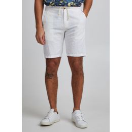 Shorts Blend "BHBones", Herren, Gr. XXL, US-Gr&ouml;&szlig;en, wei&szlig;, Web, 100% Baumwolle, unifarben, regular fit kurz, Hosen Shorts, Chino Shorts aus Leinenqualit&auml;t