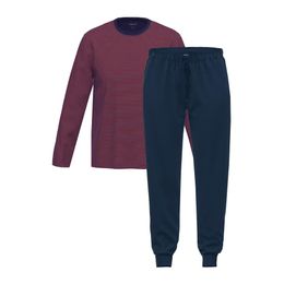 Ammann Pyjama lang 'Night & Home Cotton' Herren Gr&ouml;&szlig;e L bunt
