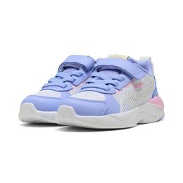 Puma Kinder Sneaker "X-Ray 3 Sneakers Kinder", Gr. 30wei&szlig; silber mist intense lavender gray lila, Obermaterial: Synthetik, Textil; Futter: Textil;