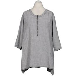 Ulla Popken Bluse Damen Gr&ouml;&szlig;e XL Second Hand grau