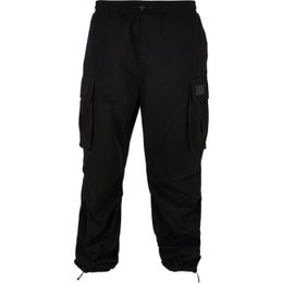 Karl Kani Damen Cargohose "Karl Kani Herren"schwarz, Gr. XXL, unifarben, 98% Baumwolle, 2% Elasthan, Hosen
