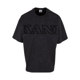 T-Shirt Karl Kani "Karl Kani Herren", Damen, Gr. S, schwarz, 100% Baumwolle, oversize, Rundhals, Shirts T-Shirt