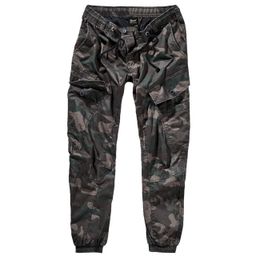 Brandit Damen Cargohose "Brandit Herren Ray Vintage Trousers"schwarzcamouflage, Gr. XL, unifarben, 98% Baumwolle, 2% Elasthan, Hosen