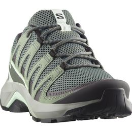 Salomon Damen Wanderschuh "X-ADVENTURE RECON W", Gr. 41sedona sage, gr&uuml;n milieu, bay, Leder, Textil, Schuhe, wasserdicht