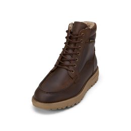 Marc O'Polo MARC O'POLO Damen Stiefelette "mit Gore-Tex ePE Membran", Gr. 43schwarz braun, Obermaterial: 100% Leder (Rind), unifarben, Schuhe