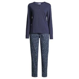 Seidensticker Pajama 'Soft Knits' female Blue size L