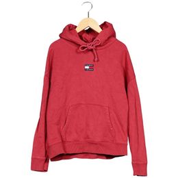 Tommy Jeans Kapuzenpullover Damen Gr&ouml;&szlig;e XL Second Hand rot