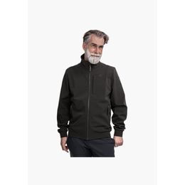 Sch&ouml;ffel SCH&Ouml;FFEL Herren Softshelljacke "Softshell Jk Style Suavio MNS", schwarz, Gr. 54, Obermaterial: 100% Polyester, Jacken