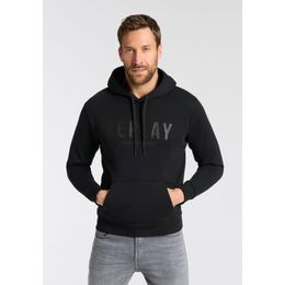 Hoodie Replay, Herren, Gr. S, schwarz, Sweatware, Obermaterial: 100% Baumwolle, regular fit normal, ohne Ausschnitt, elastischer Bund, Sweatshirts Hoodie