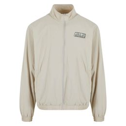 Karl Kani Damen Trainingsjacke "Karl Kani Sport Patch Essential Trackjacket"sand, Gr. M, unifarben, 100% Polyamid, Jacken